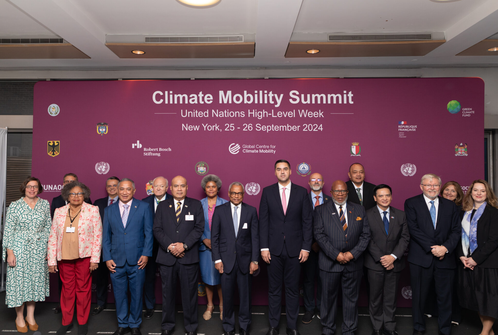 Press Release - Global Leaders Converge for 2nd Climate Mobility Summit ...